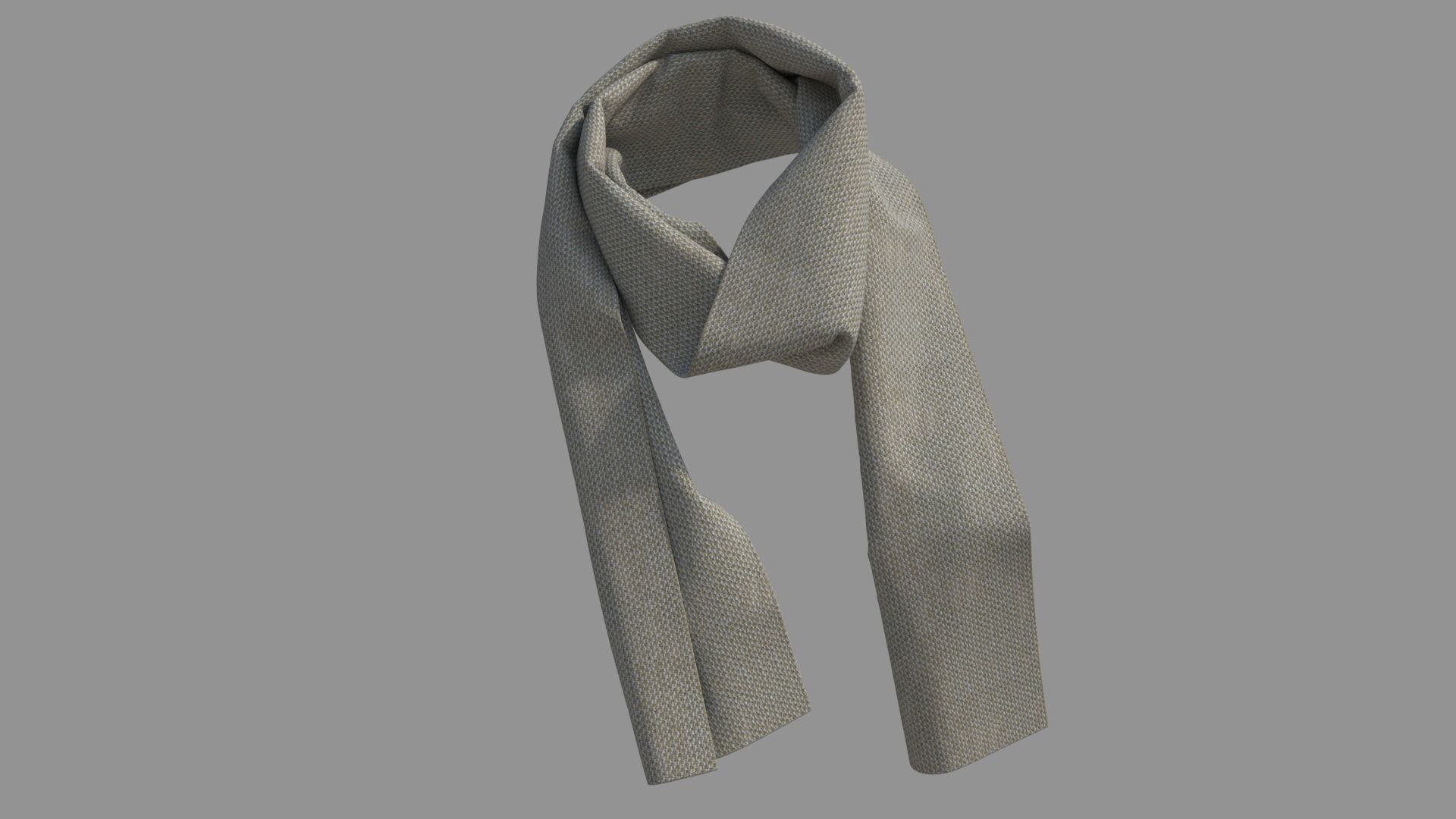 Scarf 3D model 3D model rigged | CGTrader