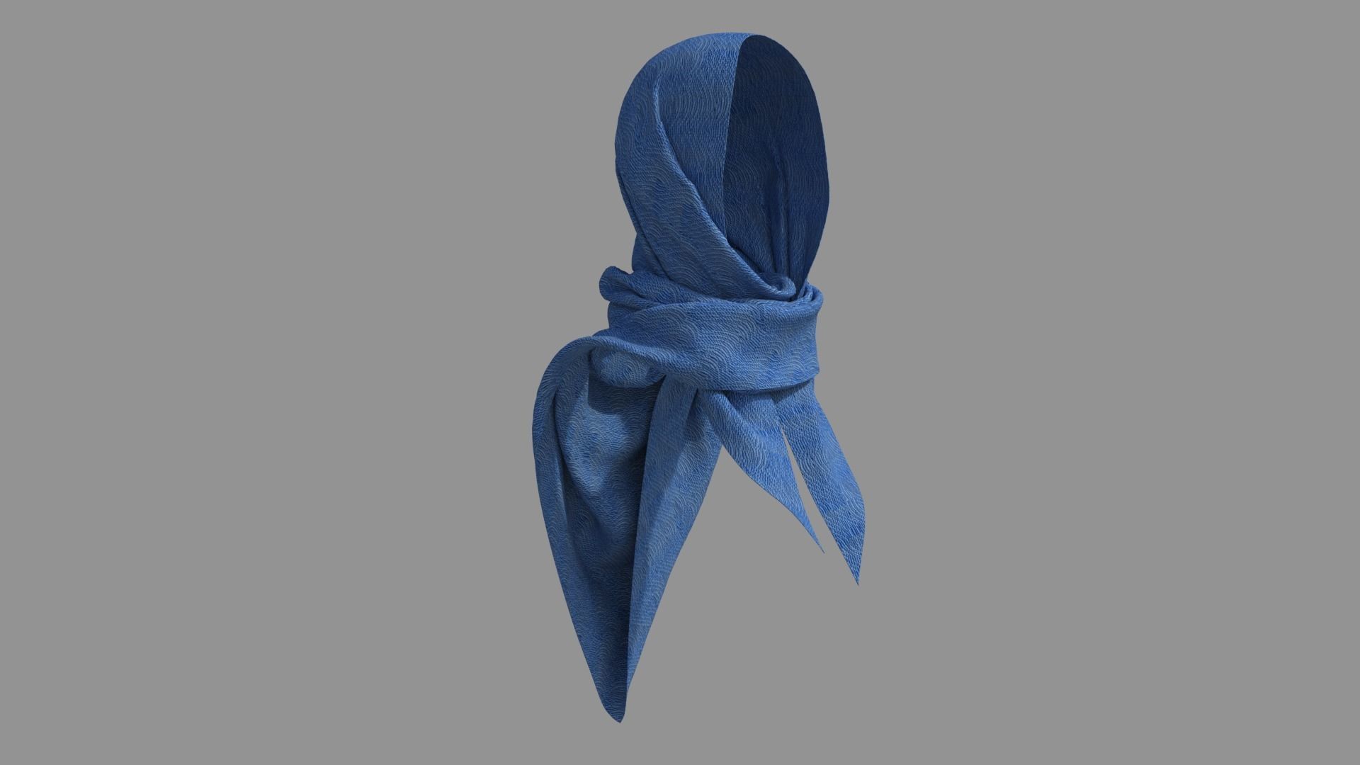 Scarf 3D model 3D model rigged | CGTrader