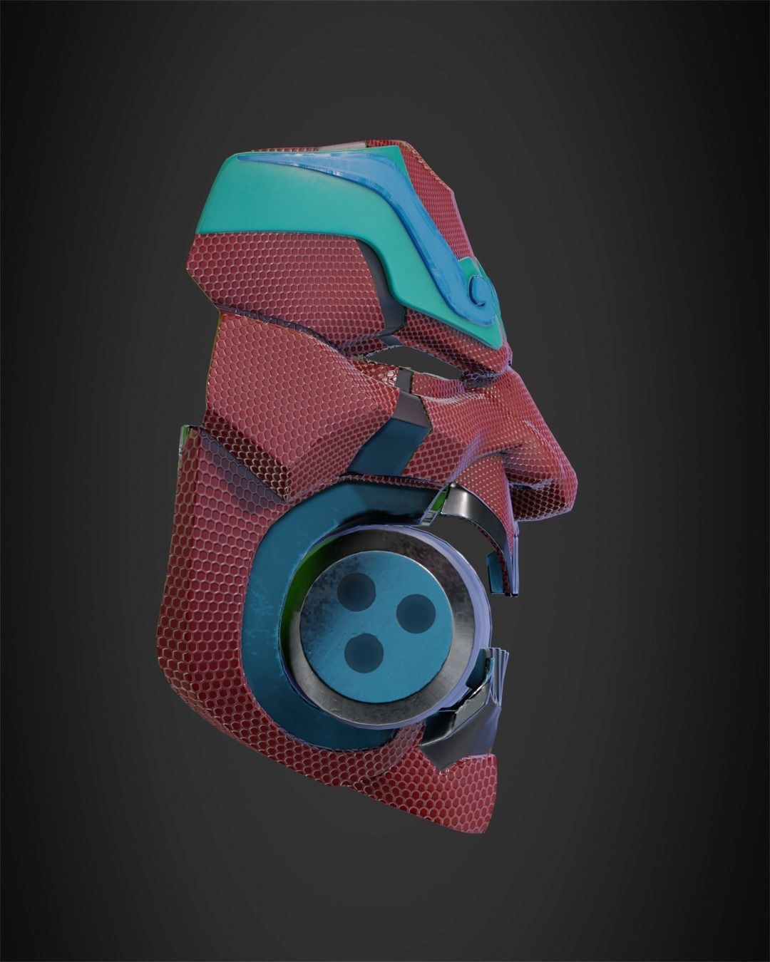 Overwatch 2 Genji BattlePass Mask for cosplay 3D model 3D printable ...