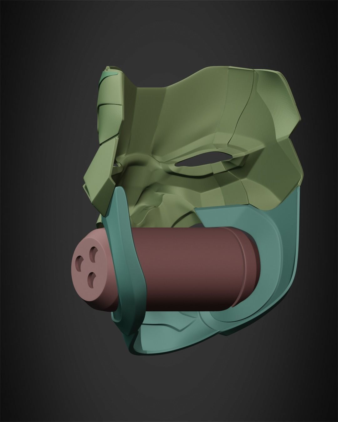 Overwatch 2 Genji BattlePass Mask for cosplay 3D model 3D printable ...