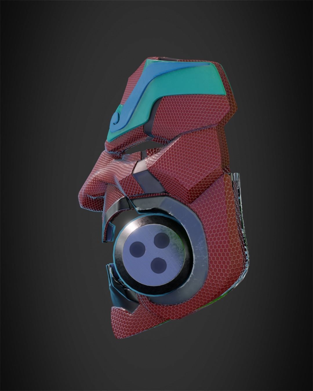 Overwatch 2 Genji BattlePass Mask for cosplay 3D model 3D printable ...