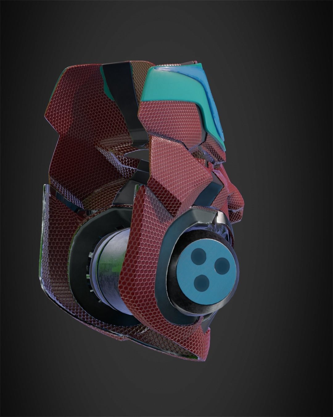 Overwatch 2 Genji BattlePass Mask for cosplay 3D model 3D printable ...