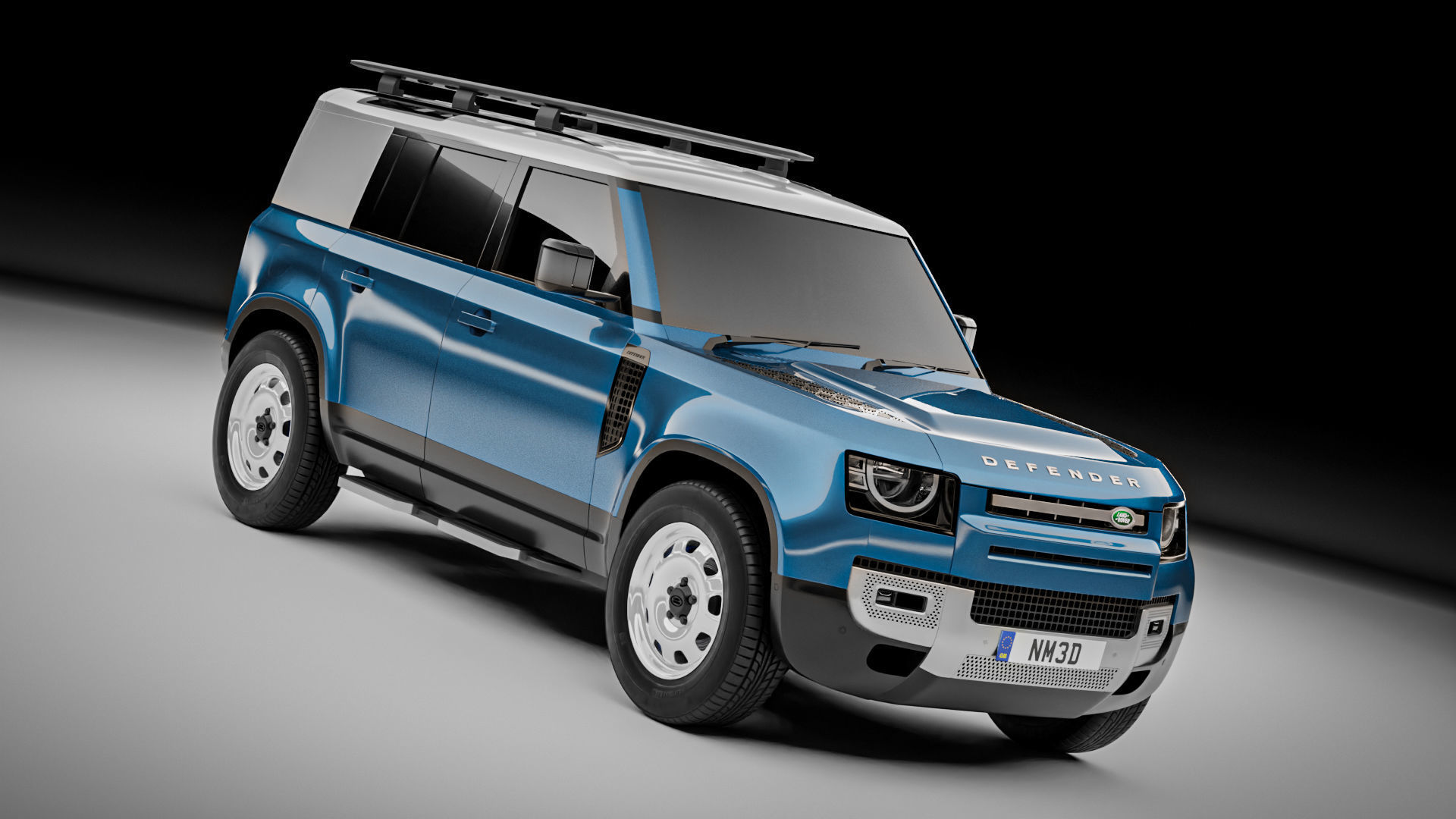 Land Rover Defender 110 Hardtop 2021 3D model | CGTrader