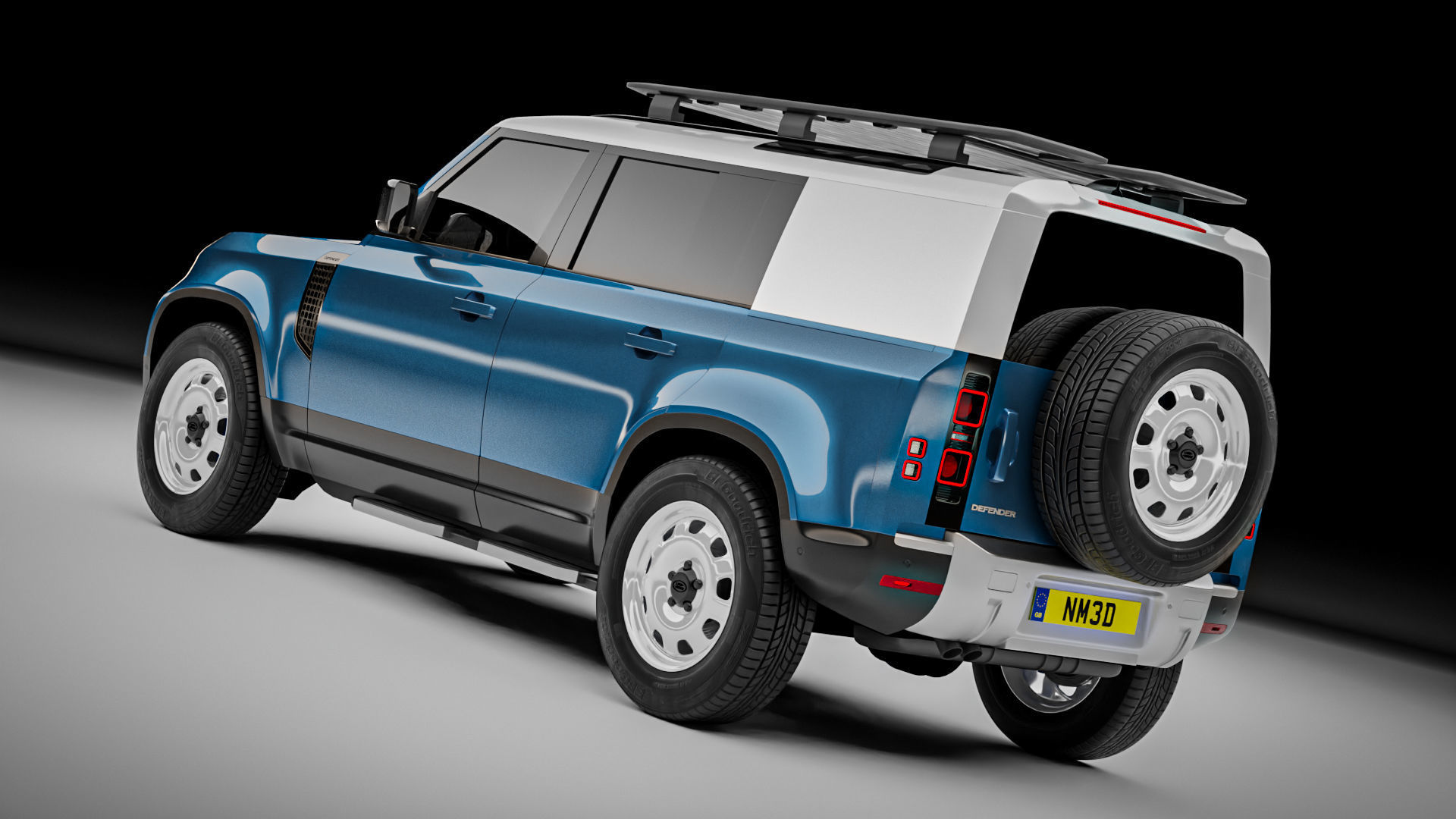 Land Rover Defender 110 Hardtop 2021 3D model | CGTrader
