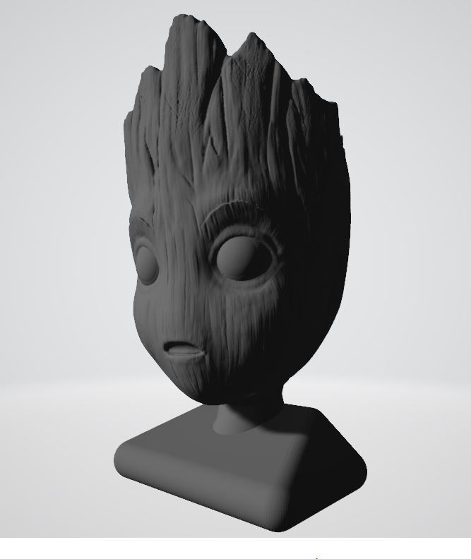 Groot Flower free 3D model 3D printable | CGTrader