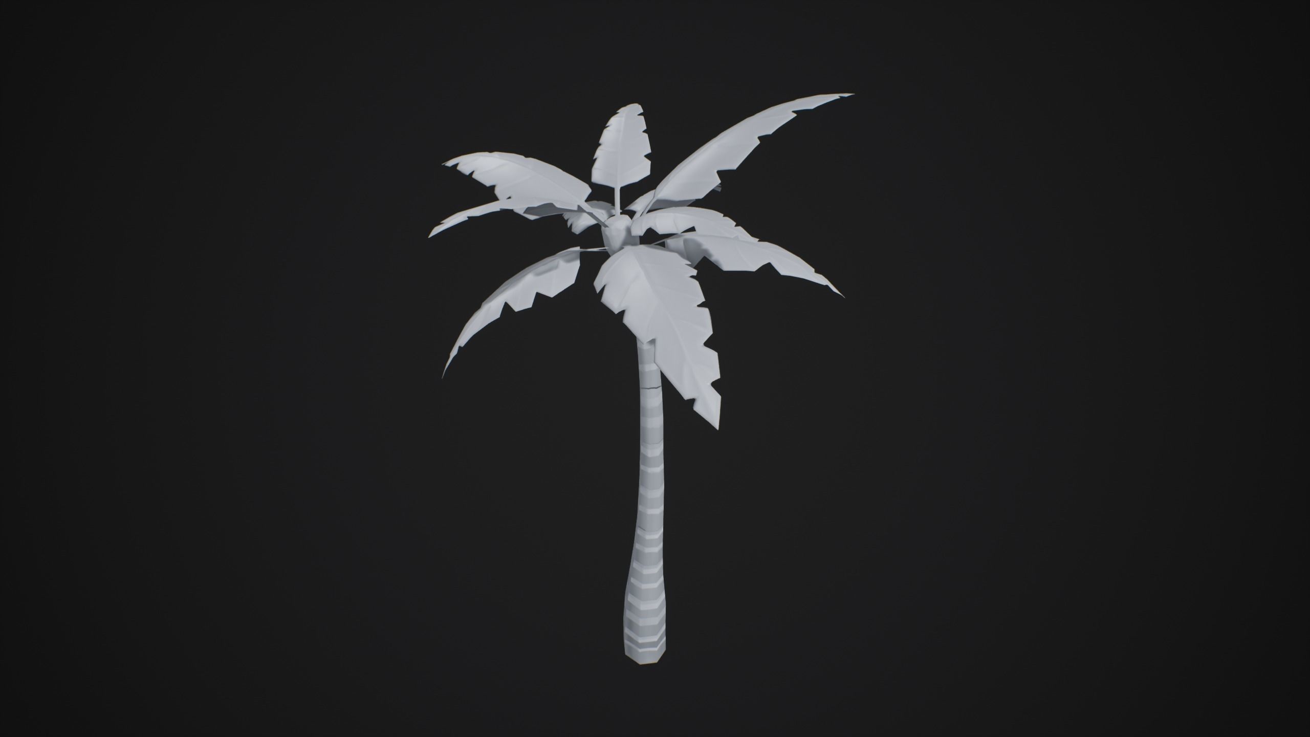 3D model Stylized Palm Tree 02 VR / AR / low-poly | CGTrader