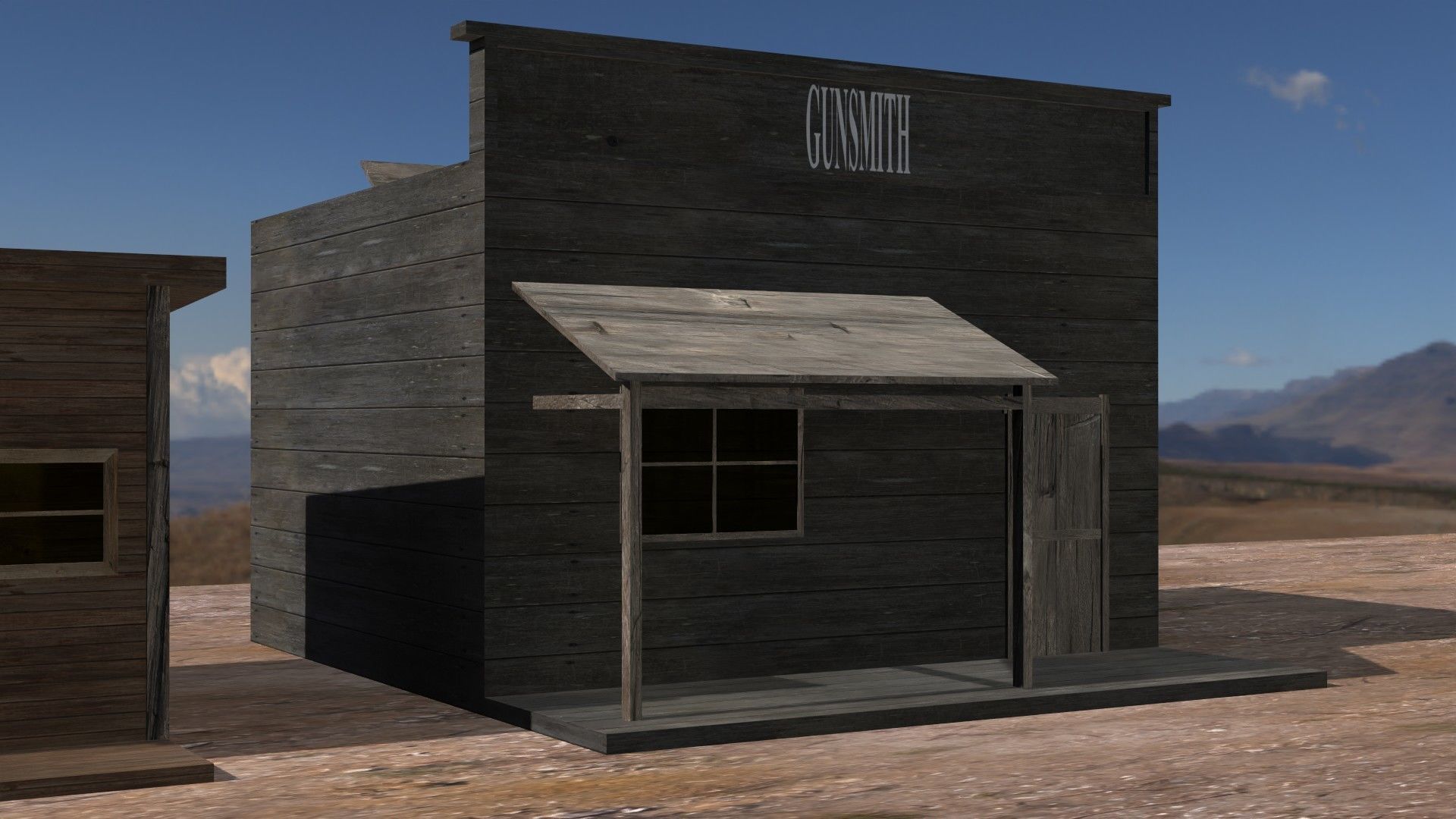 Western Pack 3D model | CGTrader