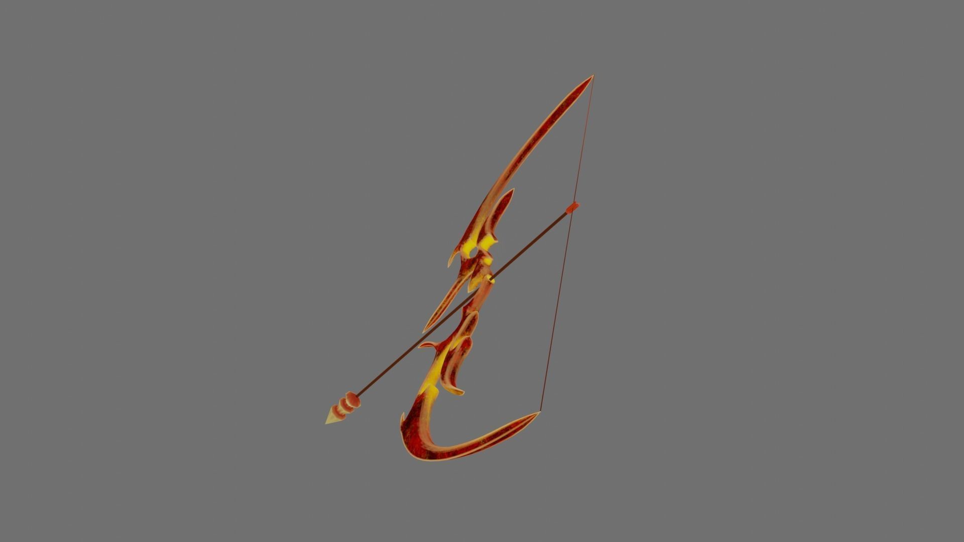 3D model phoenix bow VR / AR / low-poly | CGTrader