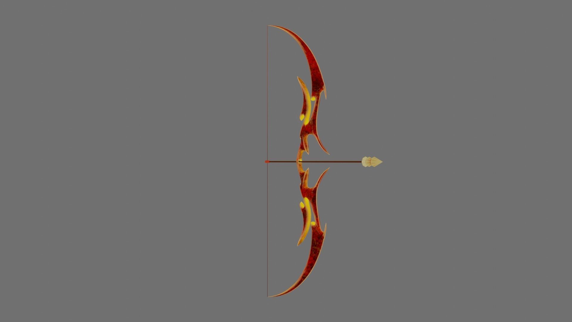 3D model phoenix bow VR / AR / low-poly | CGTrader