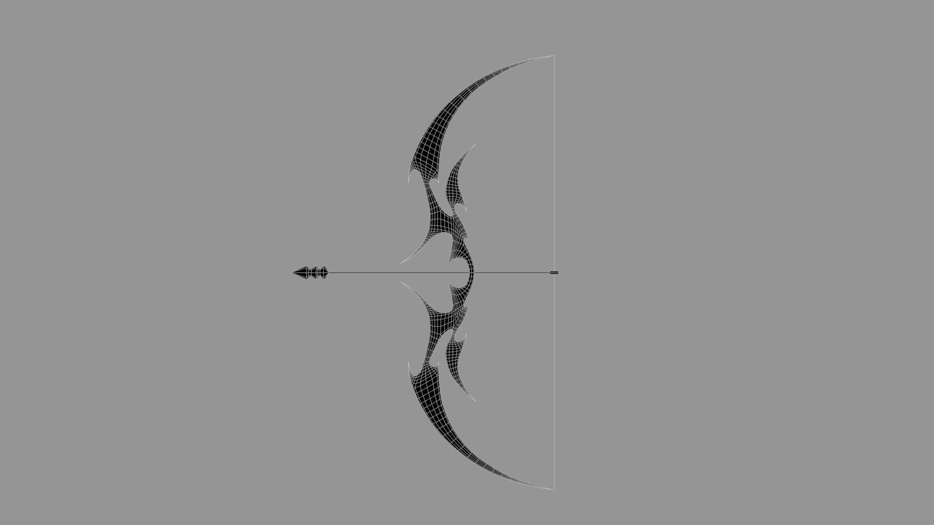 3D model phoenix bow VR / AR / low-poly | CGTrader