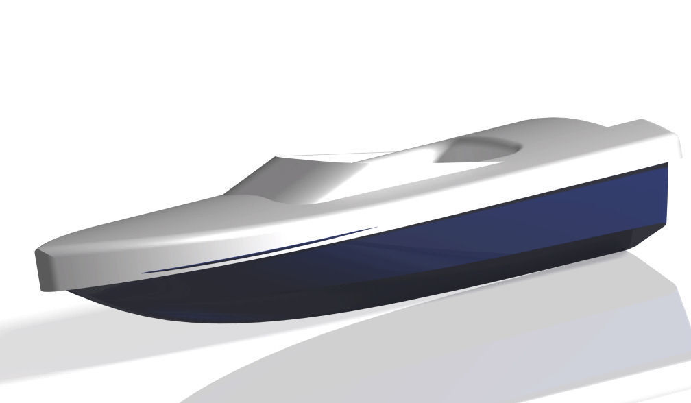 BOAT PROTOTYPE PRINTABLE 3D model 3D printable | CGTrader