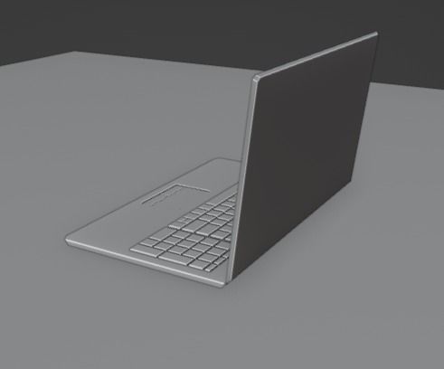 3D model Laptop generic VR / AR / low-poly | CGTrader