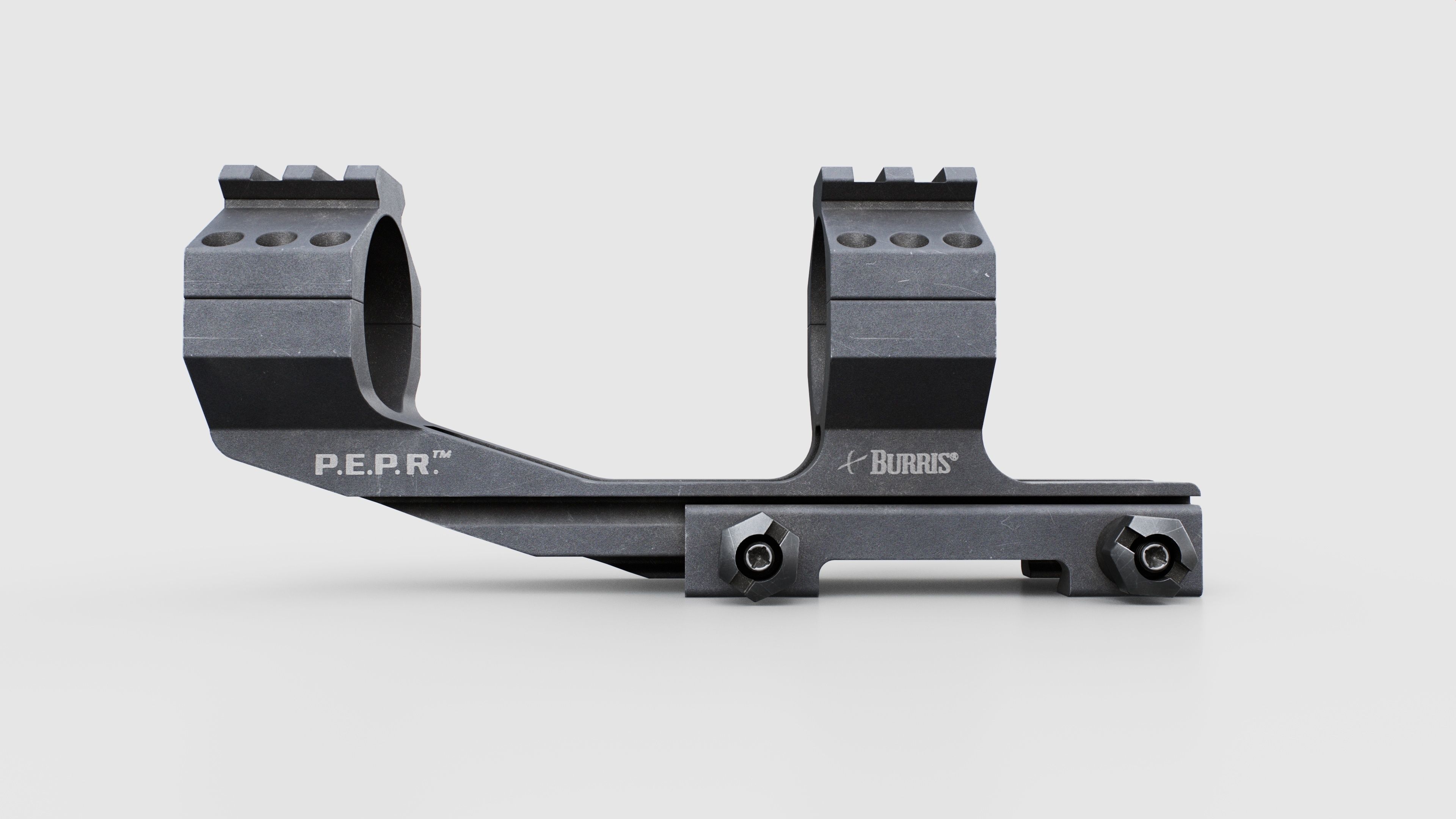Burris PEPR 34mm and 30mm Scope Mount free VR / AR / low-poly 3D model ...
