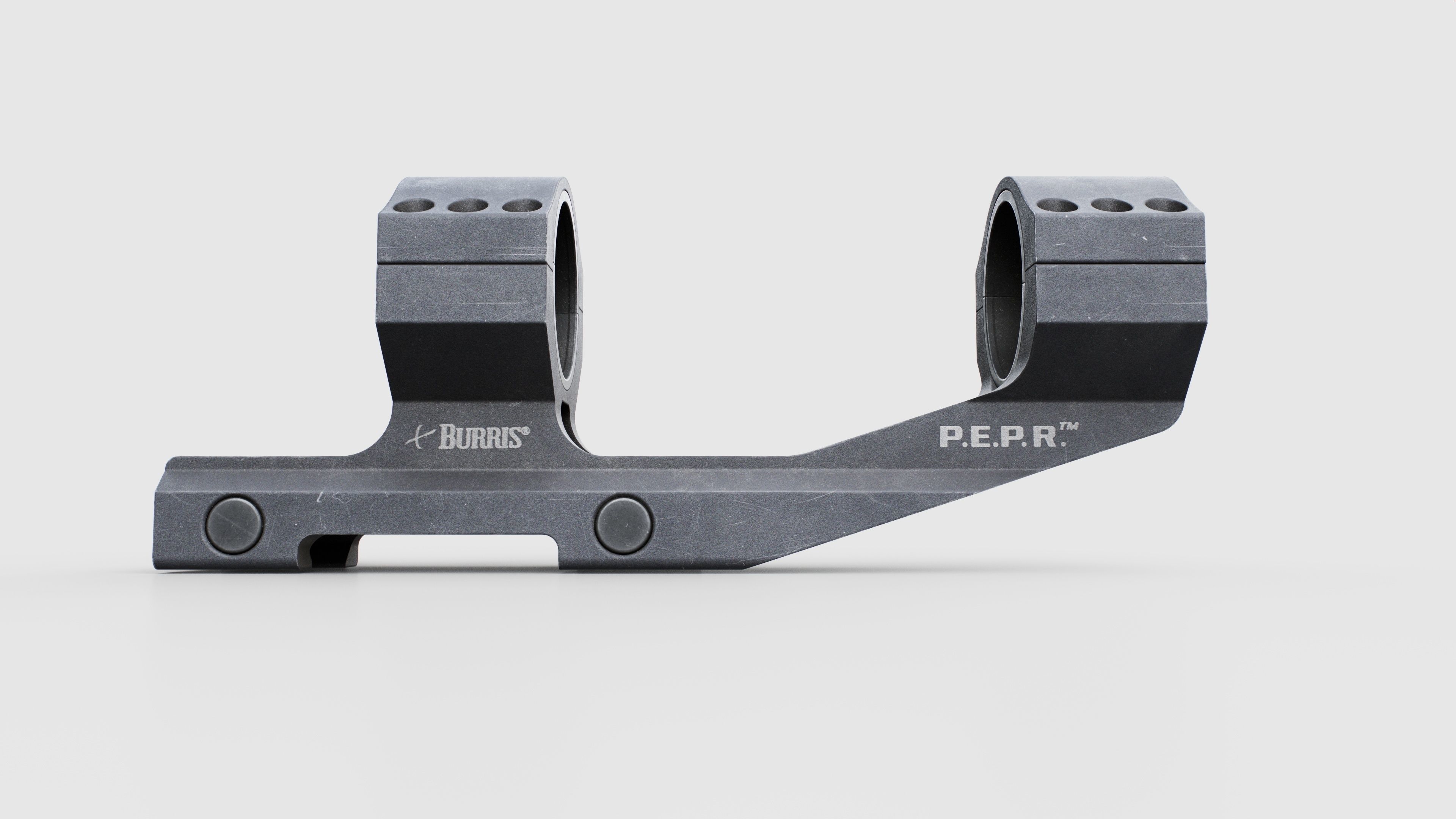 Burris PEPR 34mm and 30mm Scope Mount free VR / AR / low-poly 3D model ...