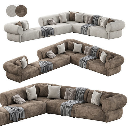 Handy Berjerli Kose Takimi Sofa 3D model | CGTrader