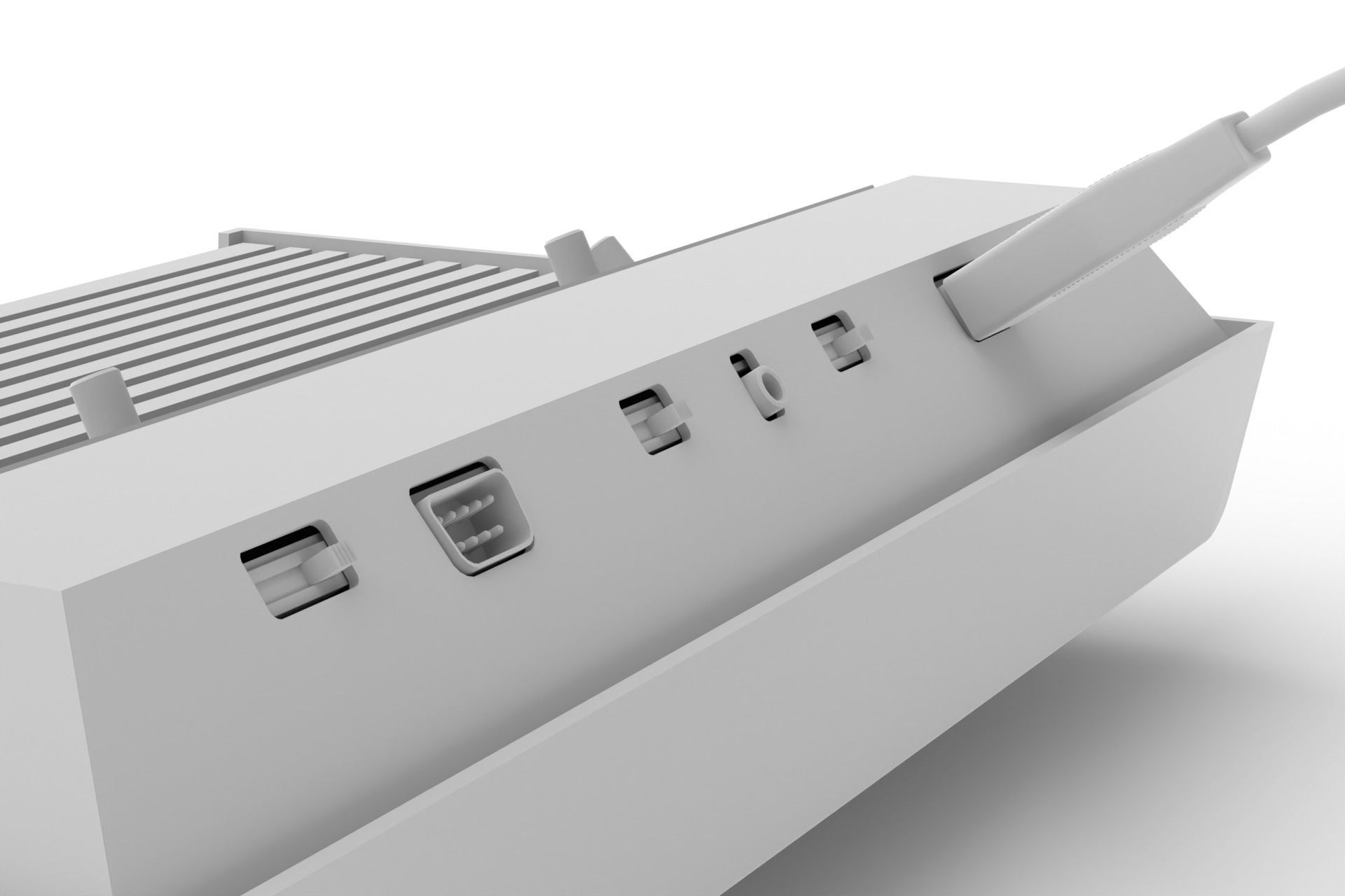 Atari 2600 game console 3D model | CGTrader