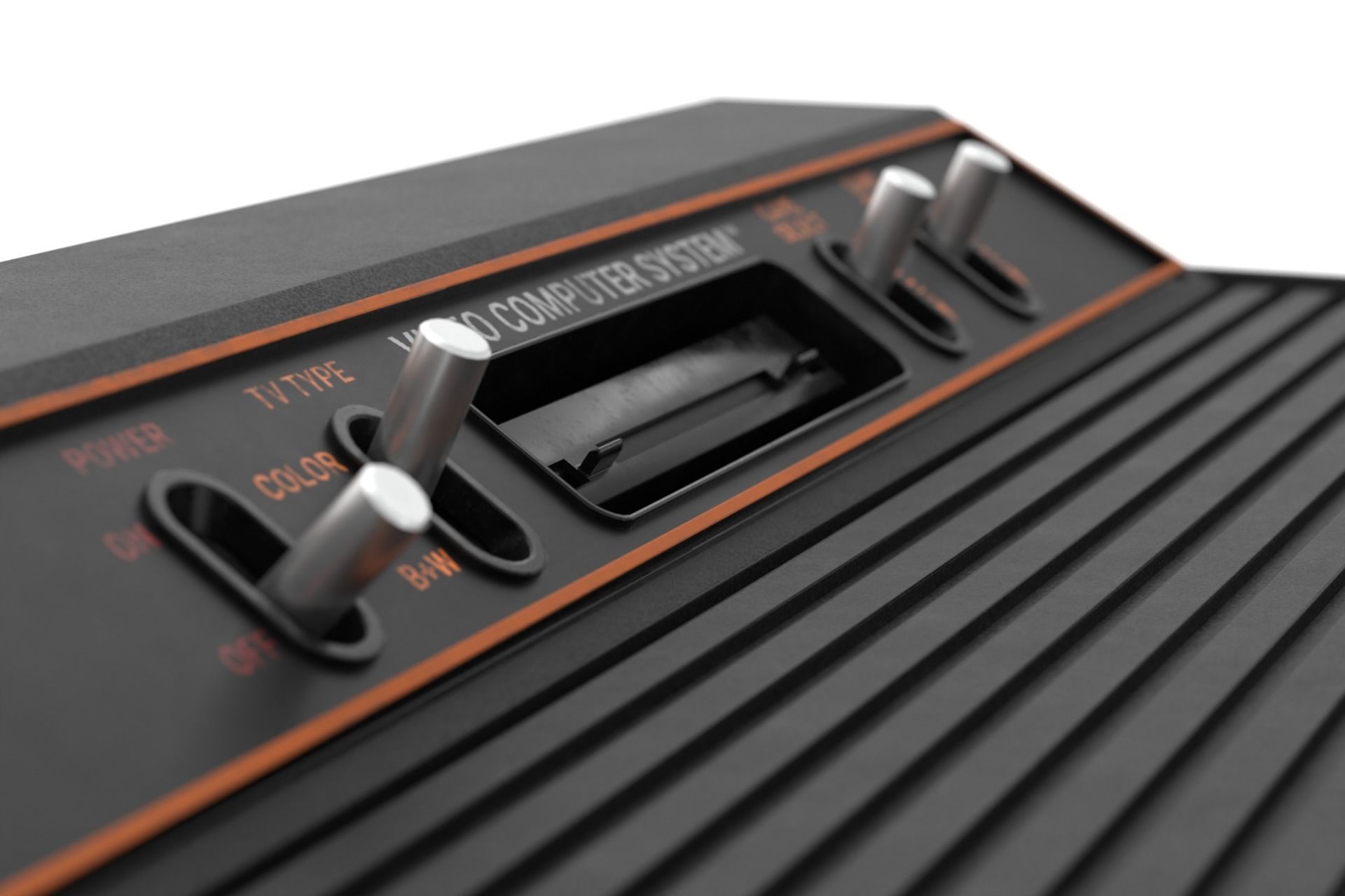 Atari 2600 game console 3D model | CGTrader
