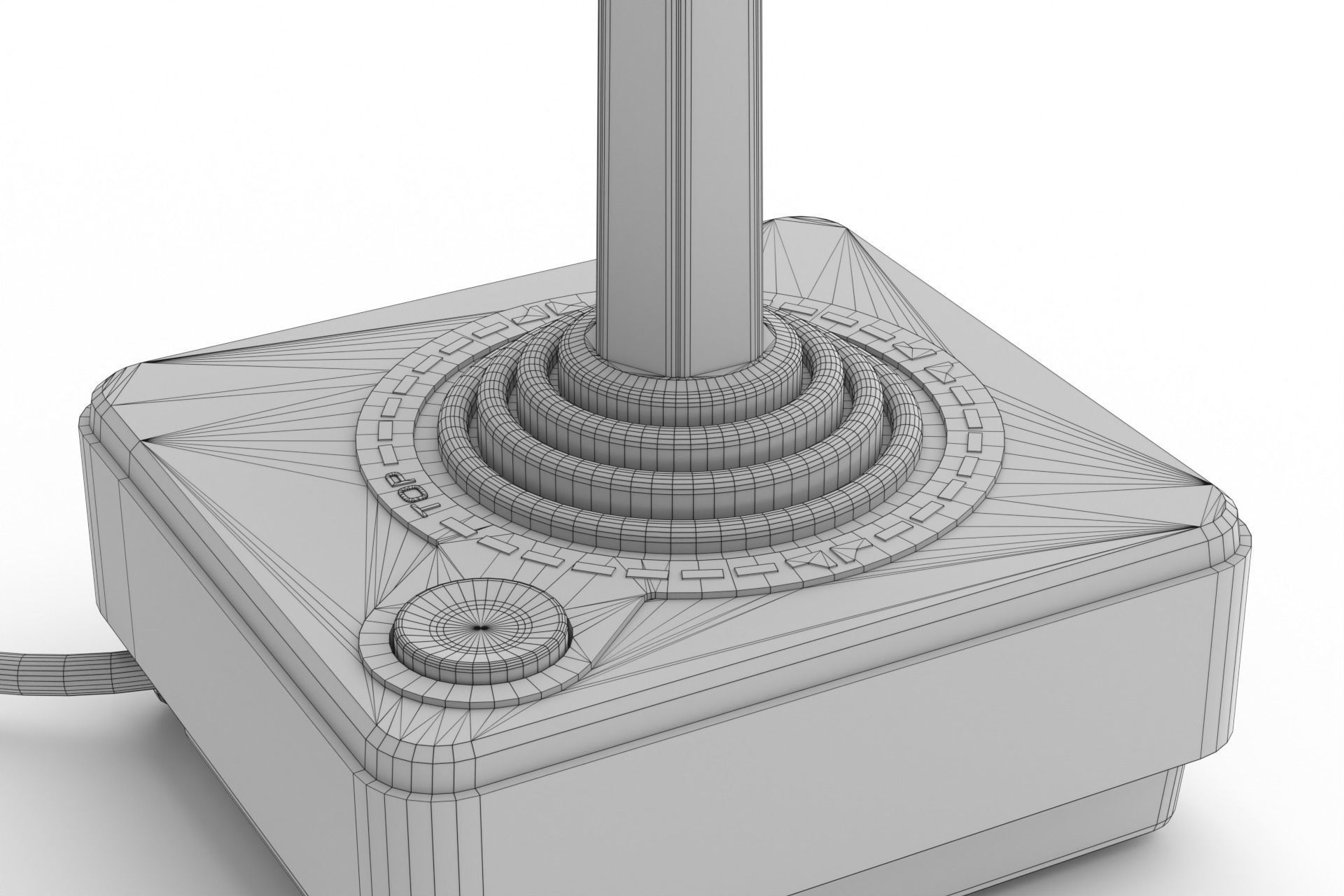 Atari 2600 game console 3D model | CGTrader