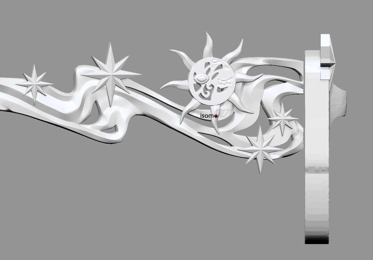 Bayonetta 3 Eyeglass Frames - 3DModel for Cosplay 3D model 3D printable ...