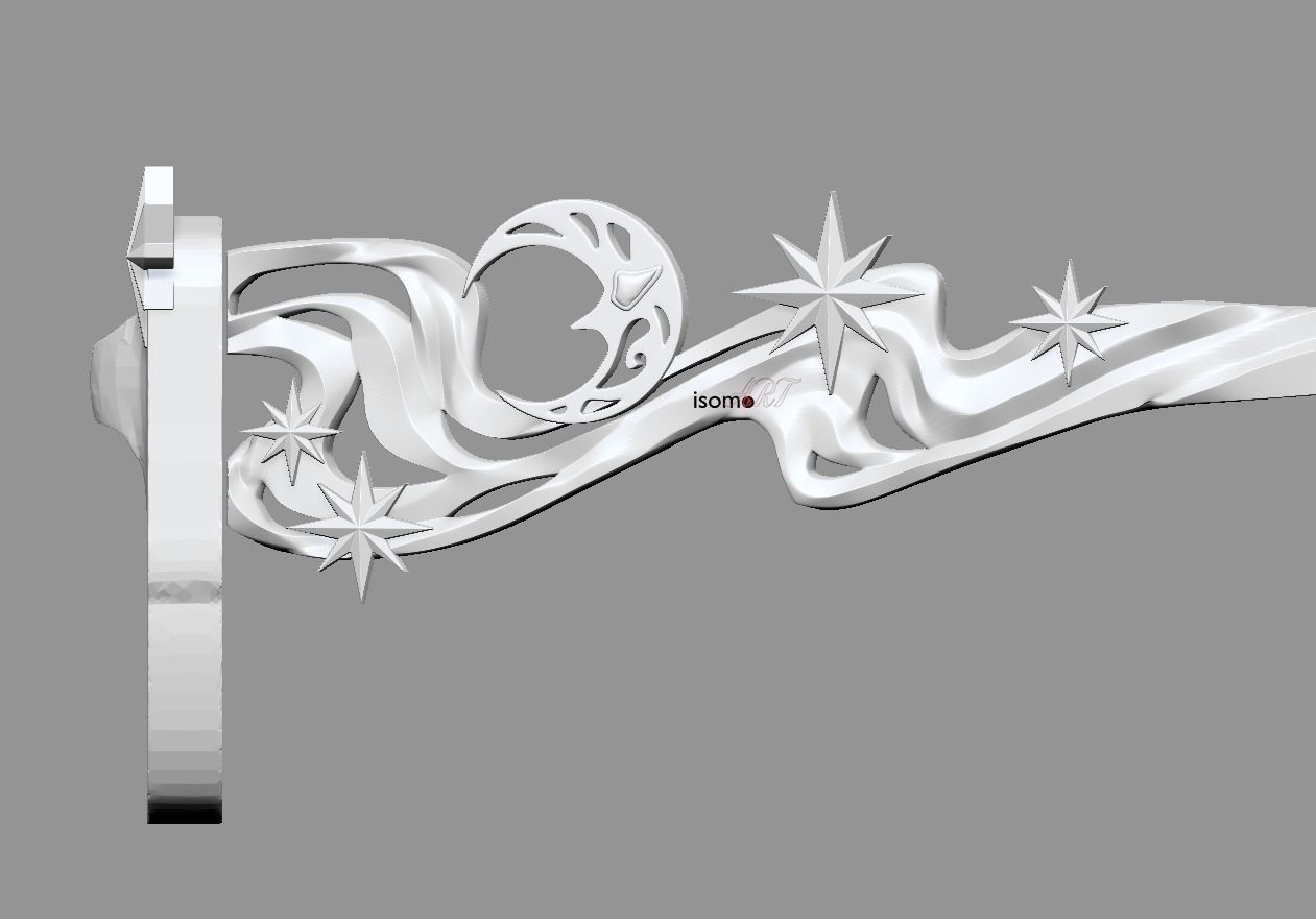 Bayonetta 3 Eyeglass Frames - 3DModel for Cosplay 3D model 3D printable ...