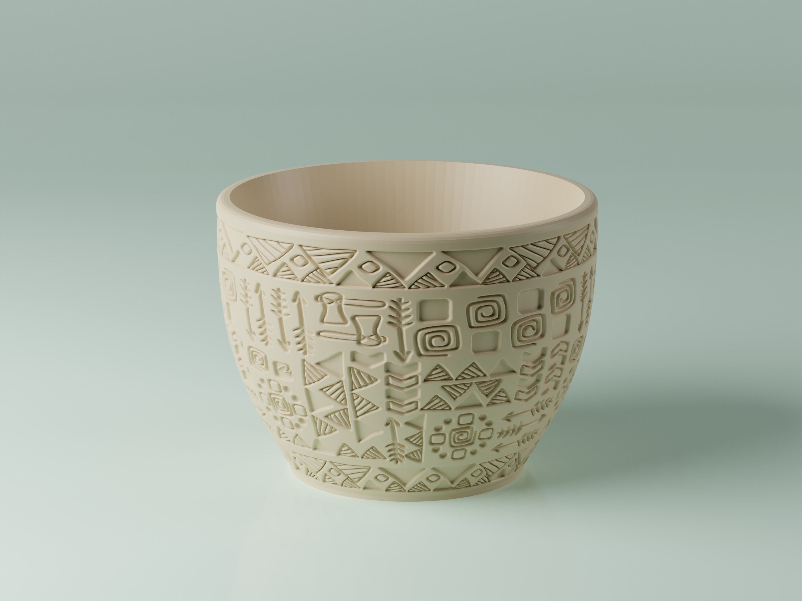 3D STL Pot Planter Pack - 8 STL files 3D model 3D printable | CGTrader