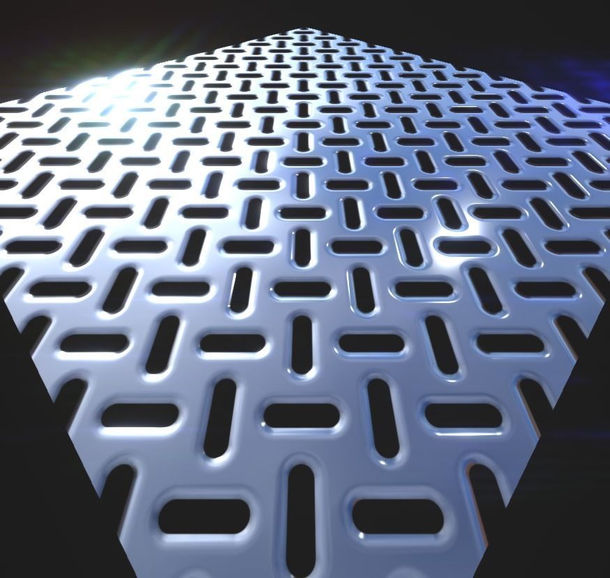 15 pbr lattice metal materials Texture | CGTrader