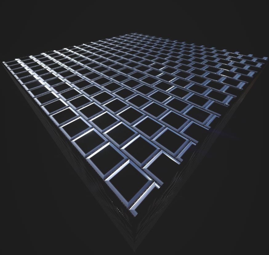 15 pbr lattice metal materials Texture | CGTrader
