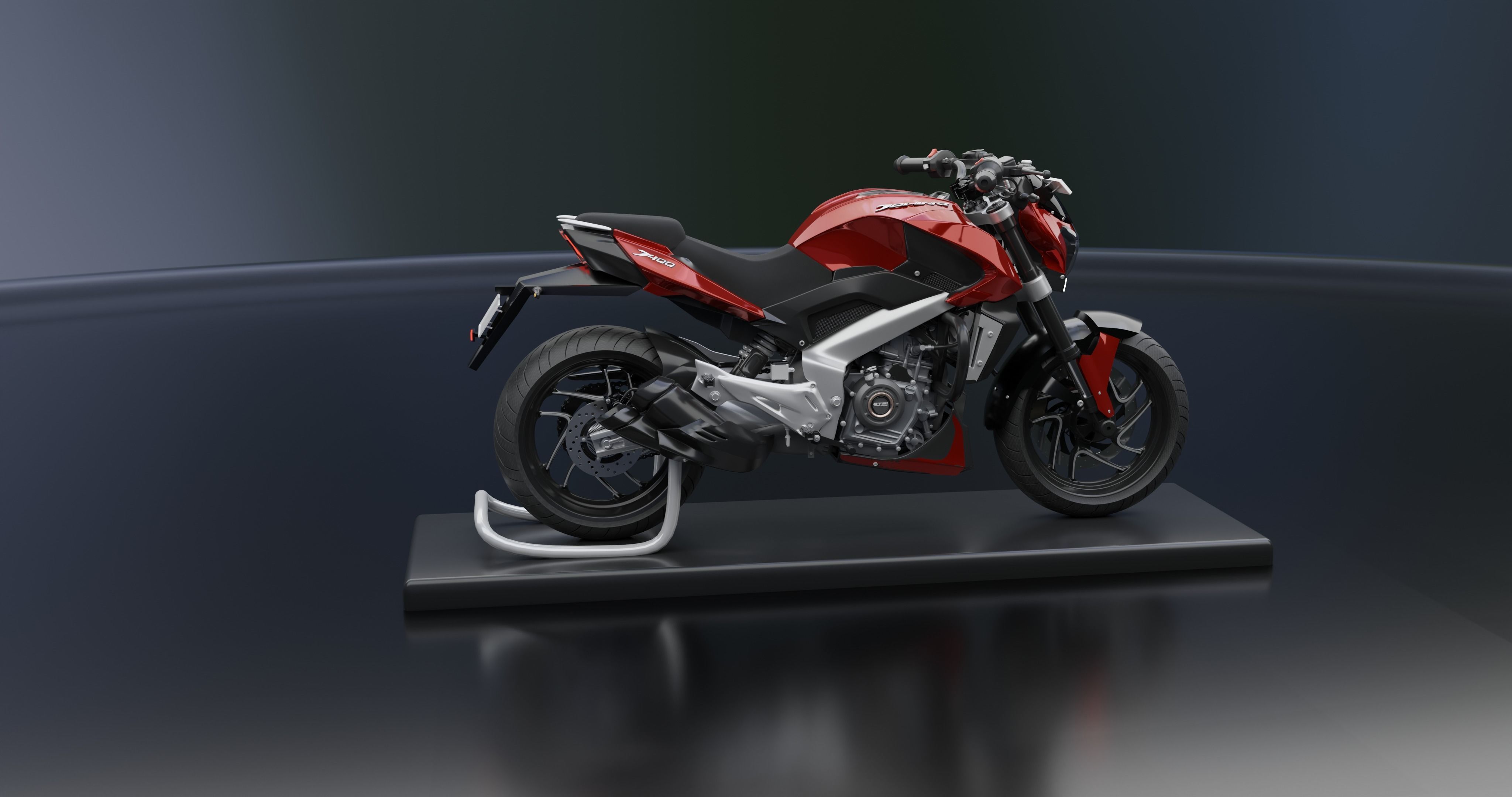 DOMINAR 400 made using blender 3D model animated | CGTrader