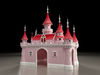 Castle with turrets 3D model 3D printable | CGTrader