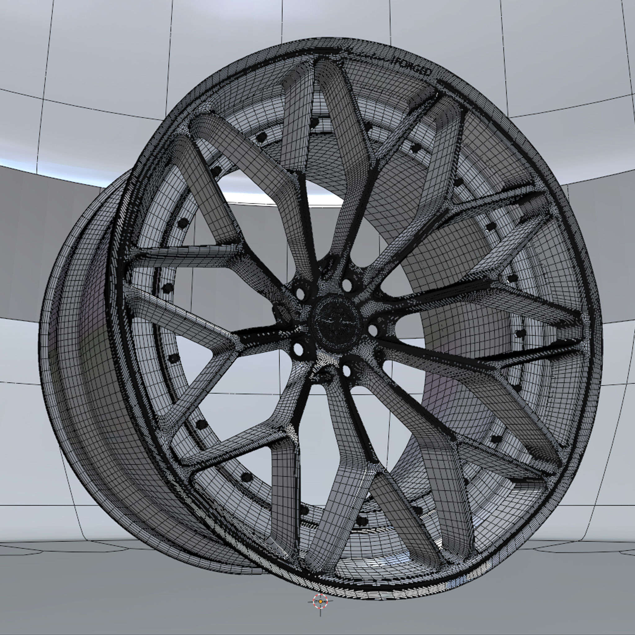 Brixton Forged CM6-R 2-Piece Duo Series 3D model | CGTrader