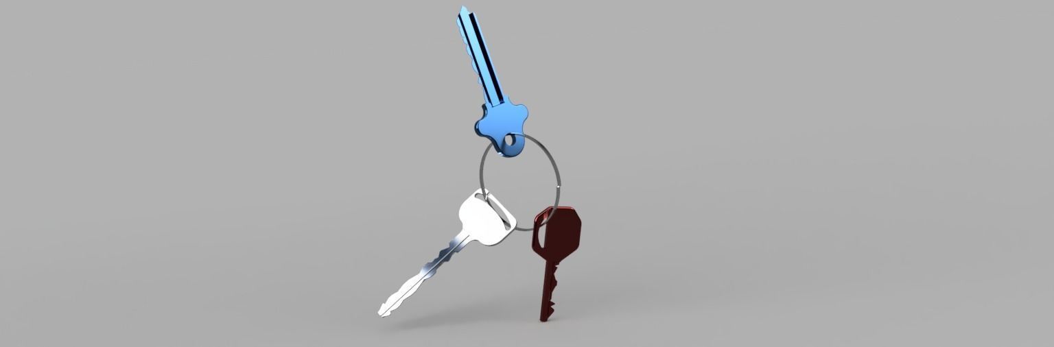 House and Shed Key 3D model | CGTrader
