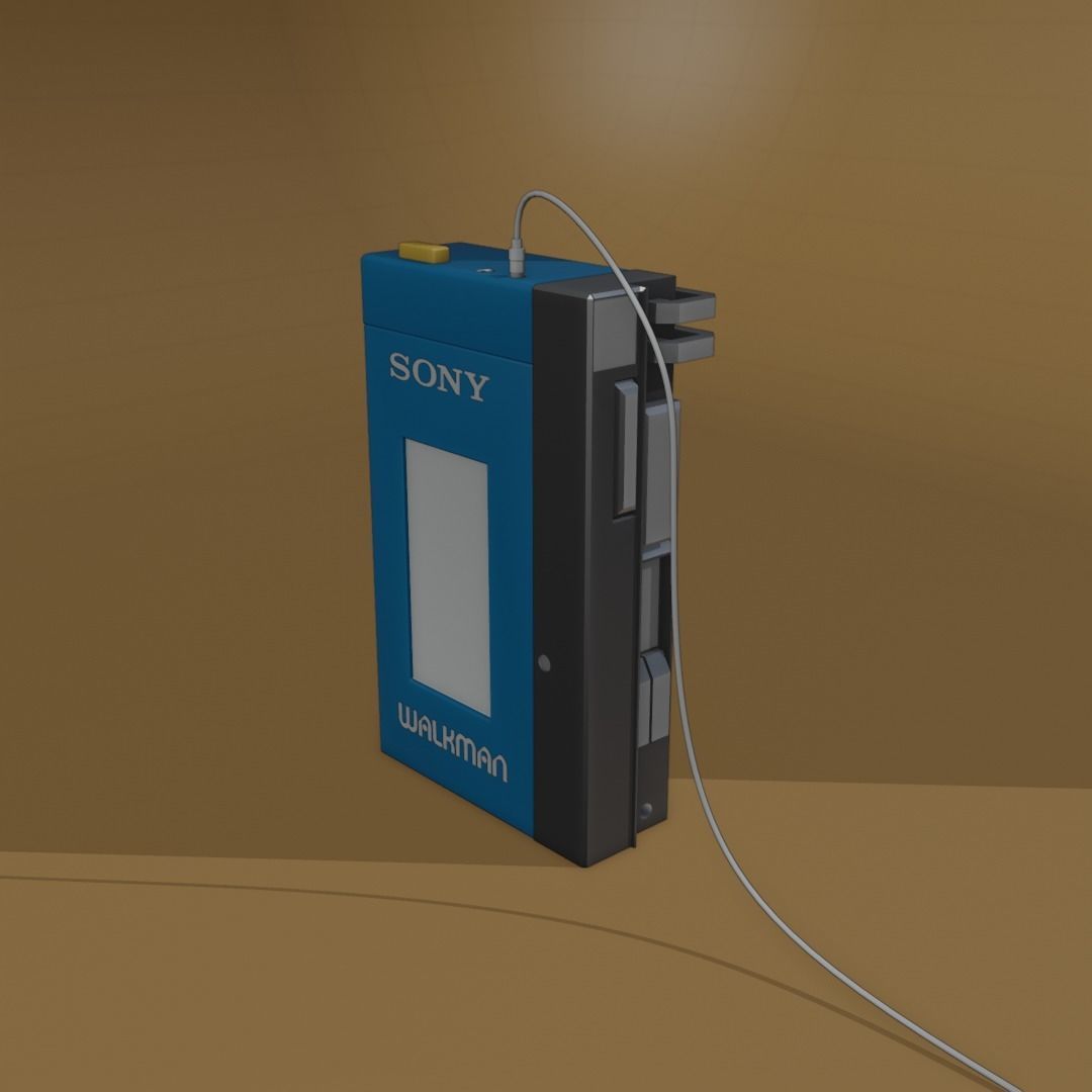 Sony TPS-L2 Walkman from Guardians Of The Galaxy free VR / AR / low ...