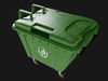 3D model Dustbin Rigged All PBR Unity UE V-Ray Arnold Textures Included ...