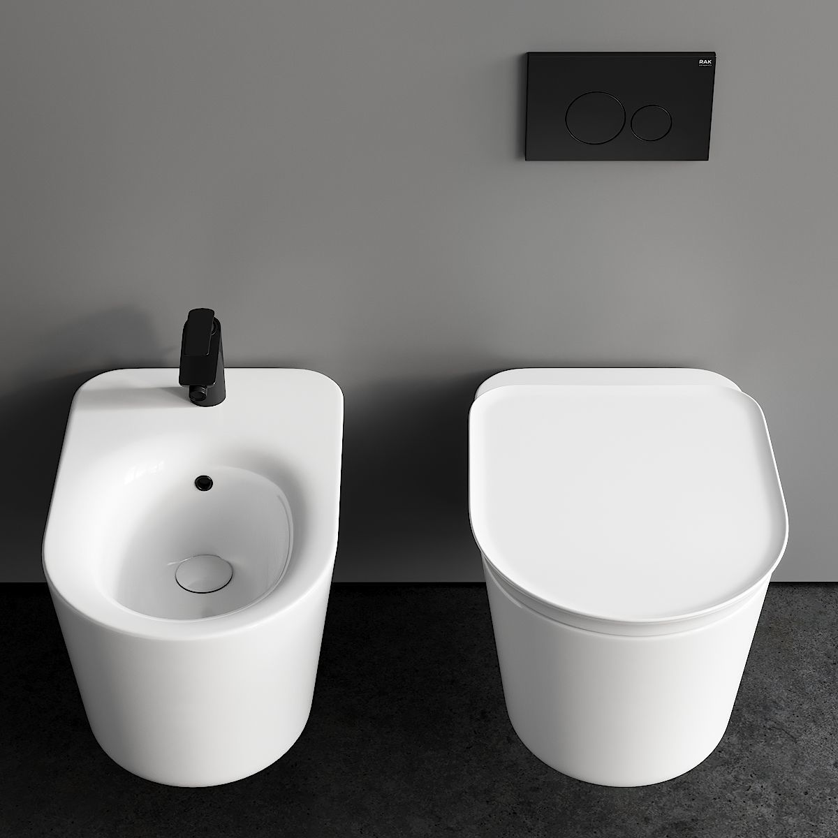 RAK Ceramics Rak-Valet Wall-Hung WC 3D model | CGTrader