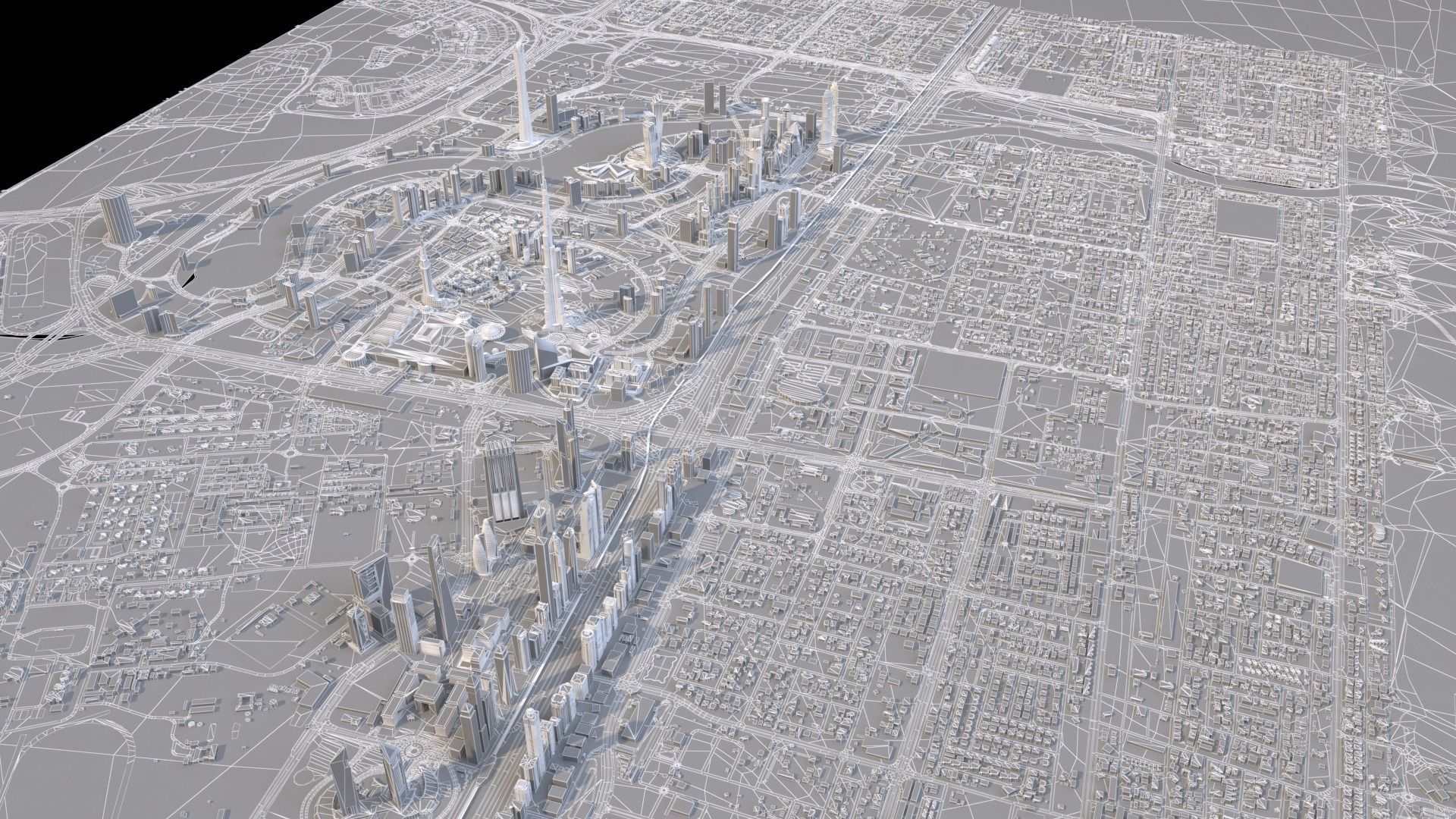 Dubai United Arab Emirates 3D model | CGTrader
