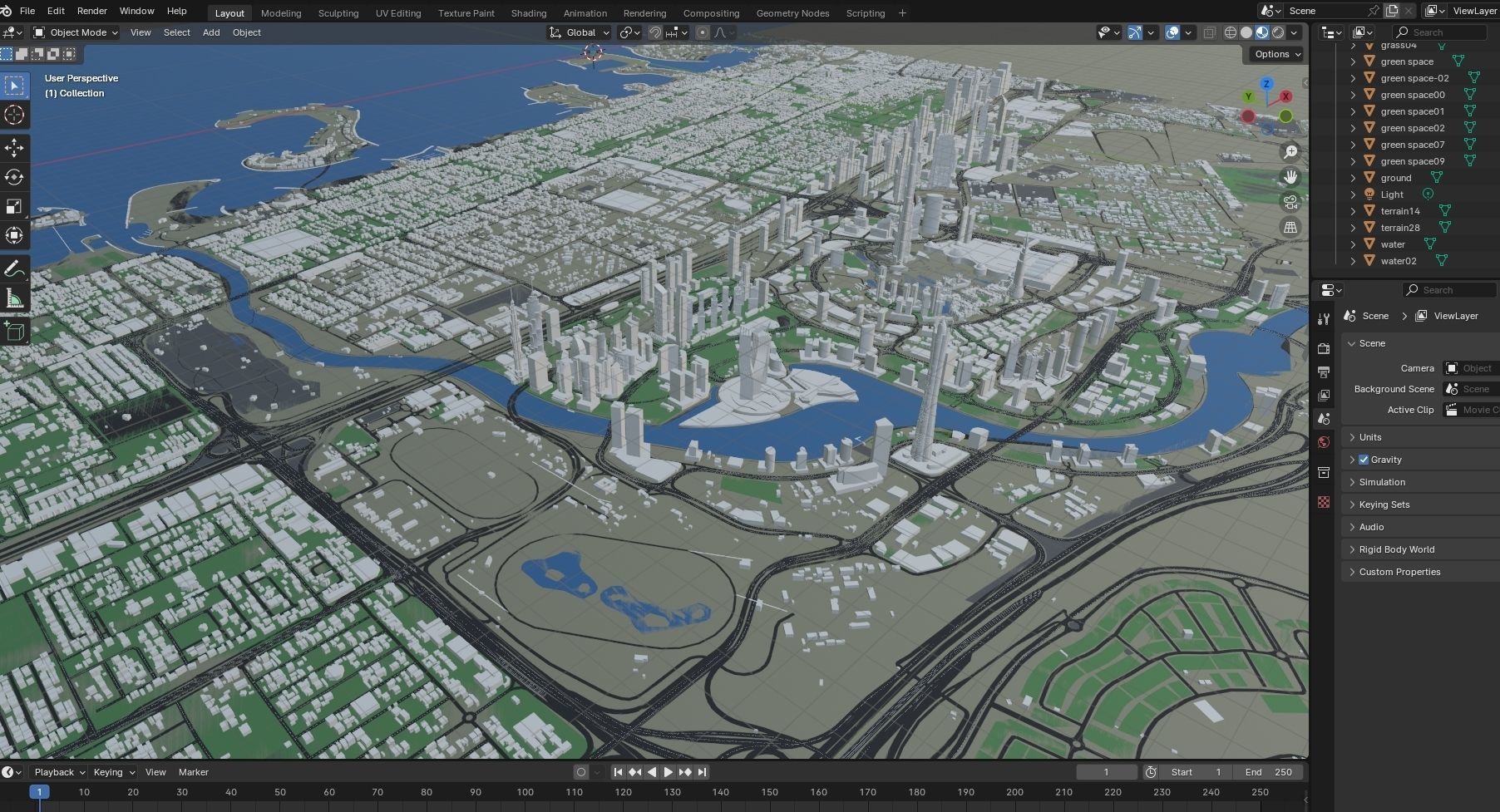 Dubai United Arab Emirates 3D model | CGTrader