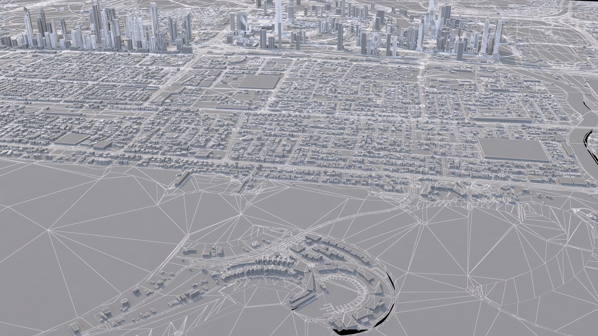 Dubai United Arab Emirates 3D model | CGTrader