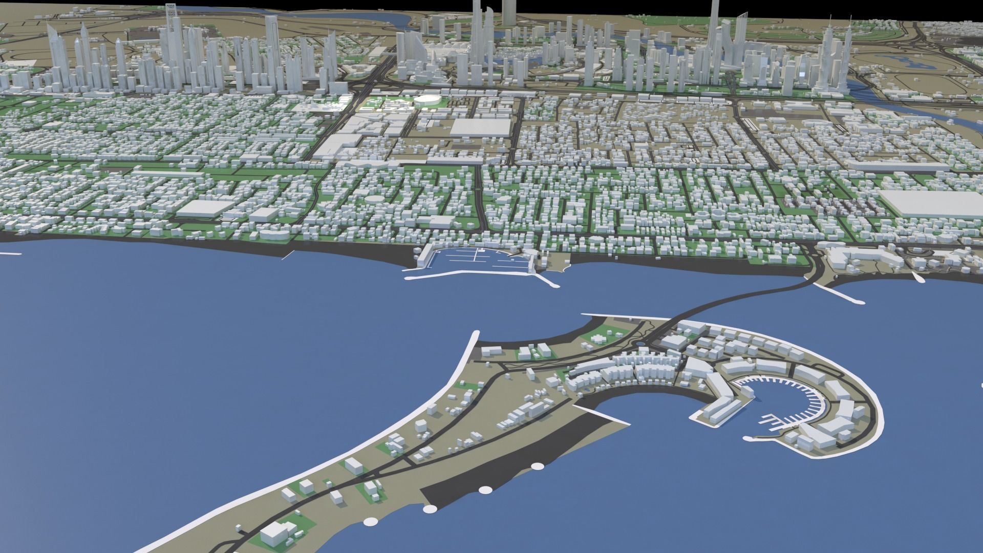 Dubai United Arab Emirates 3D model | CGTrader