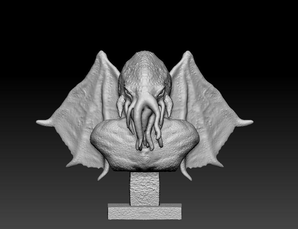 PRINTABLE CTHULHU 3D MODEL 3D model 3D printable | CGTrader