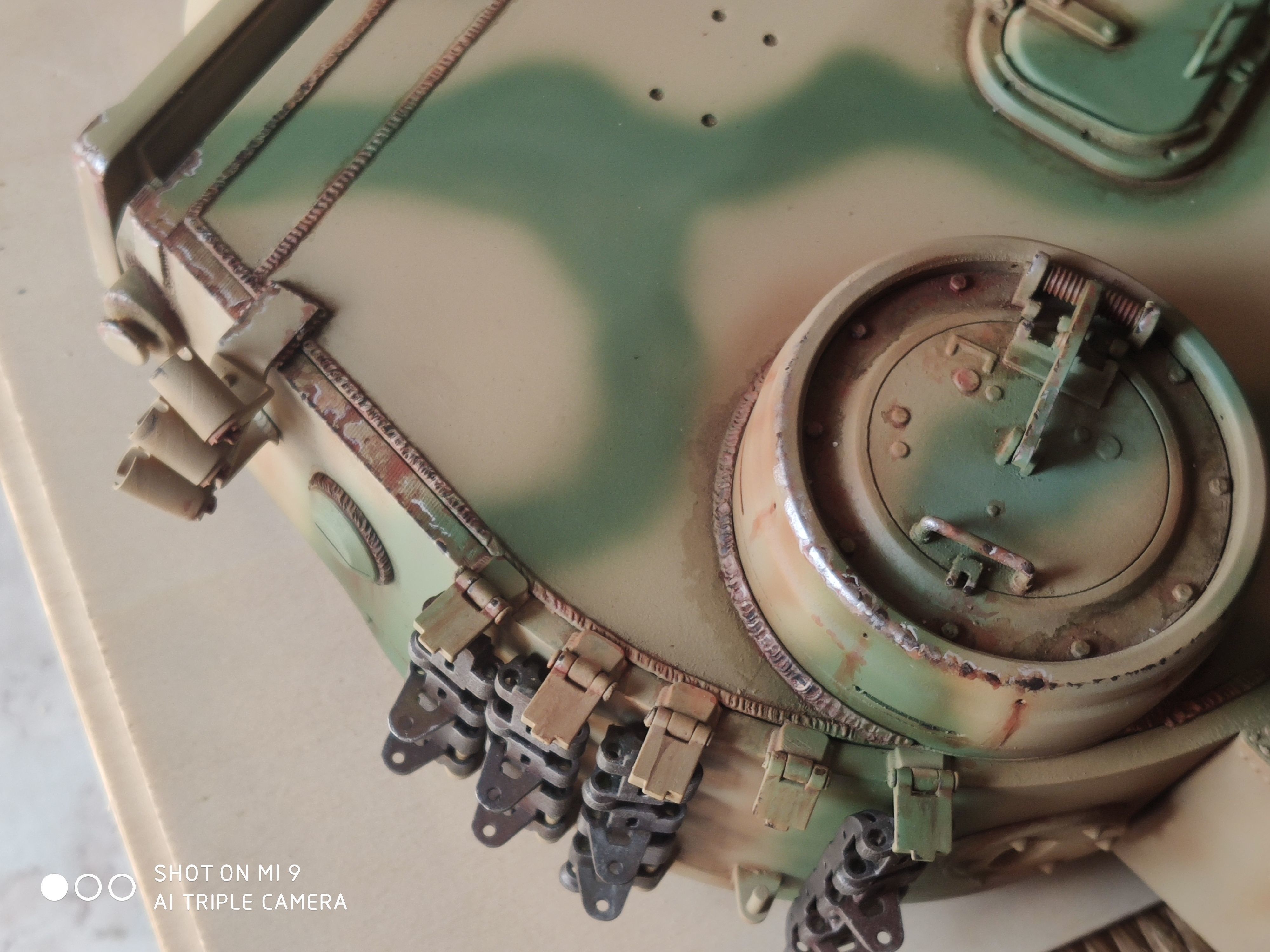 Tiger H1 Panzer Cupola 1 6 scale stl 3d model 3D model 3D printable ...