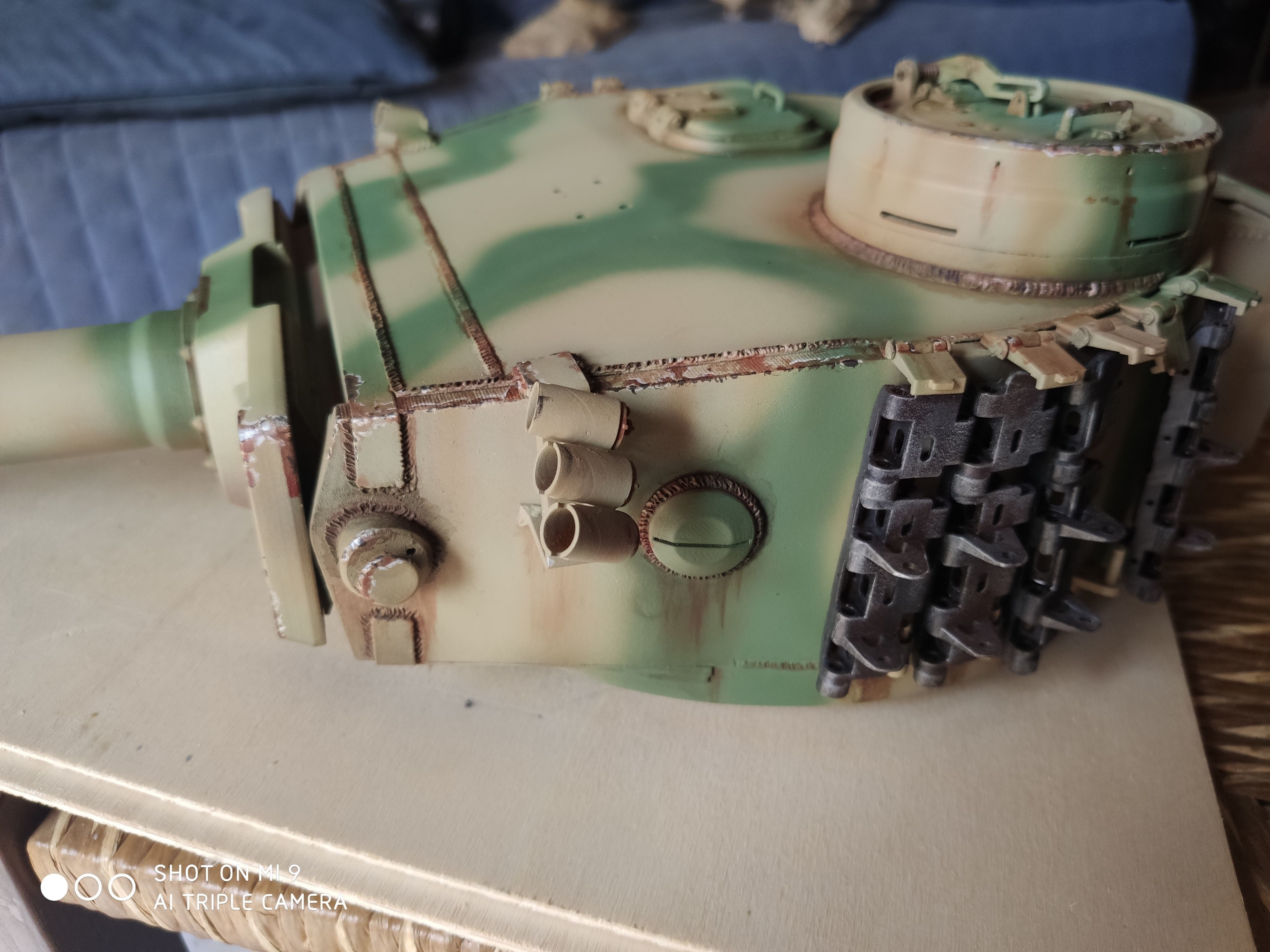 Tiger H1 Panzer Cupola 1 6 scale stl 3d model 3D model 3D printable ...