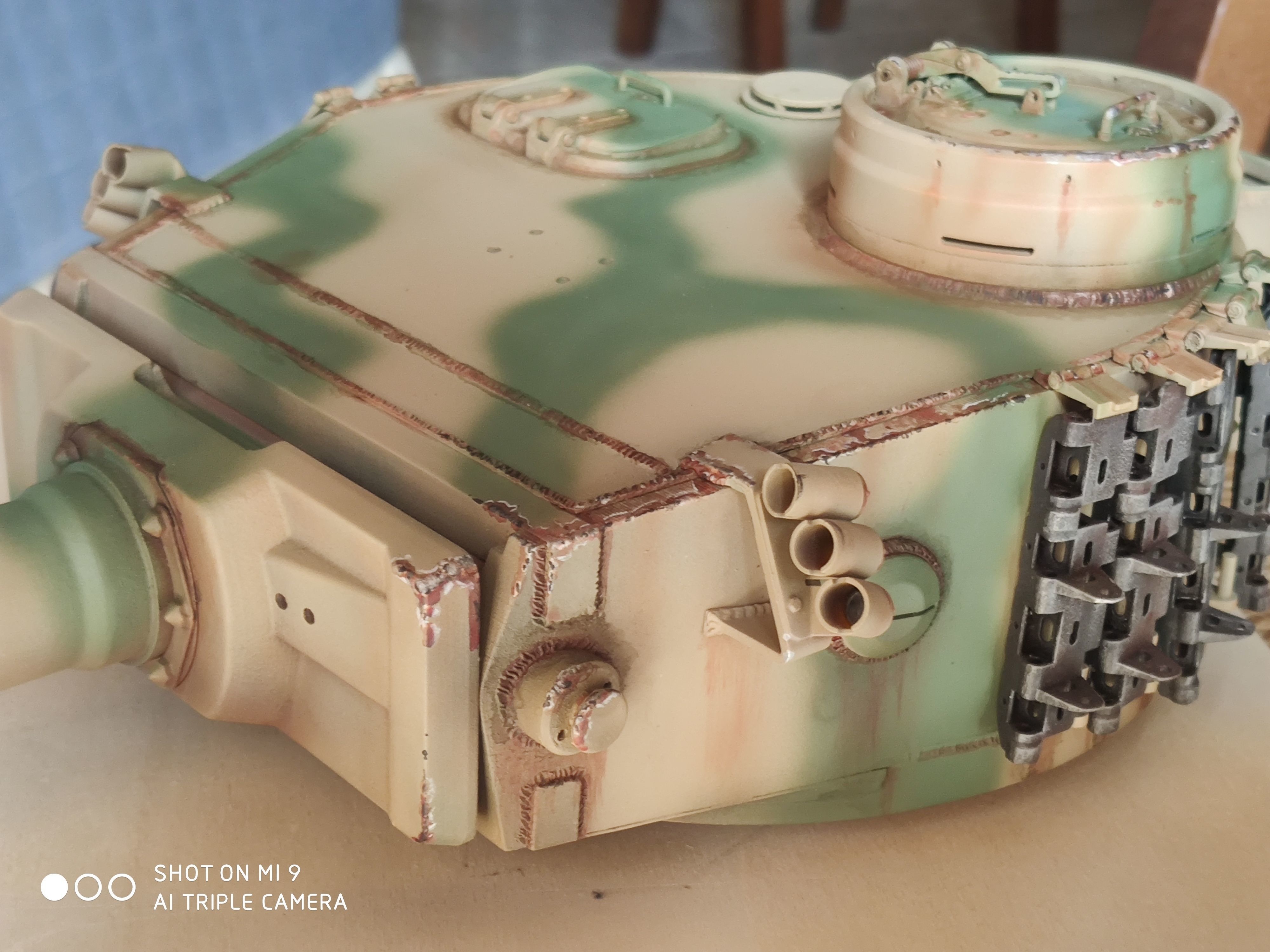 Tiger H1 Panzer Cupola 1 6 scale stl 3d model 3D model 3D printable ...
