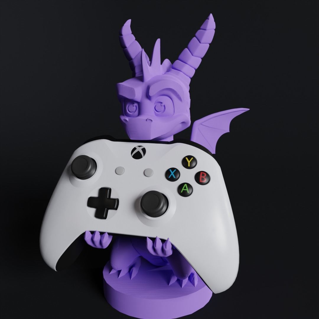 Spyro - Controller stand 3D model 3D printable | CGTrader