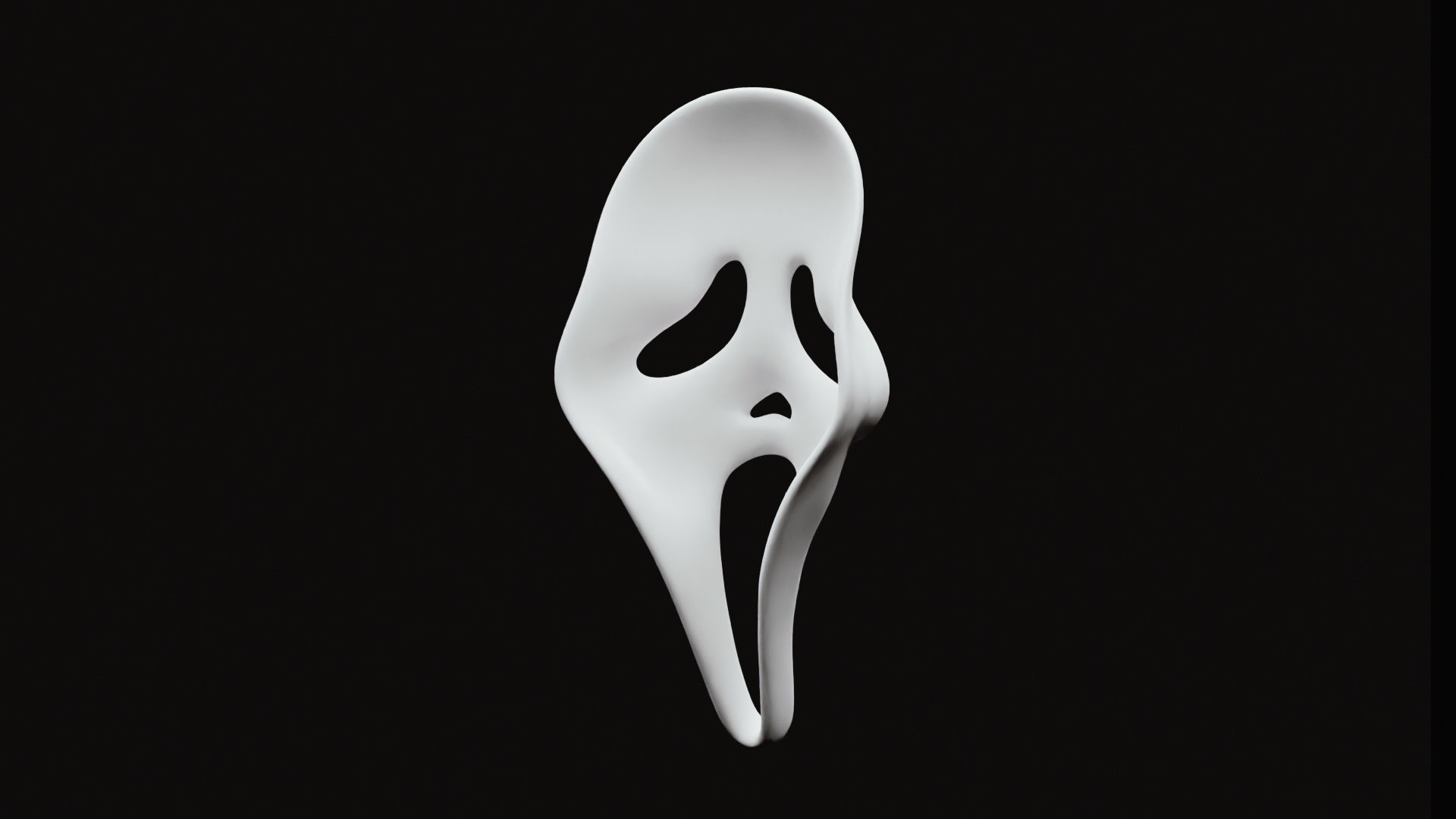 Ghost face Scream Mask 3D model | CGTrader