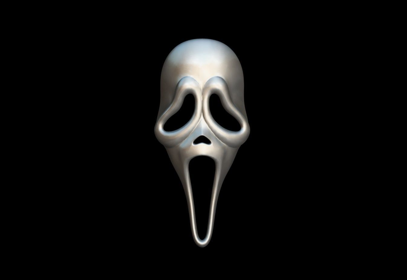 Ghost face Scream Mask 3D model | CGTrader