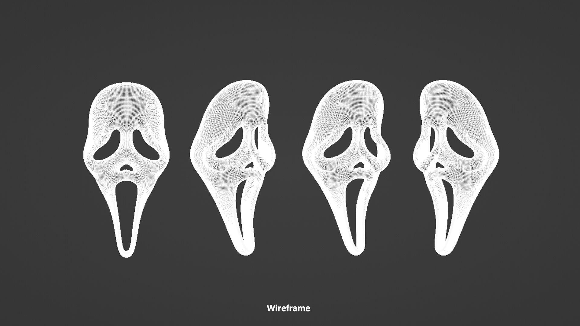 Ghost face Scream Mask 3D model | CGTrader