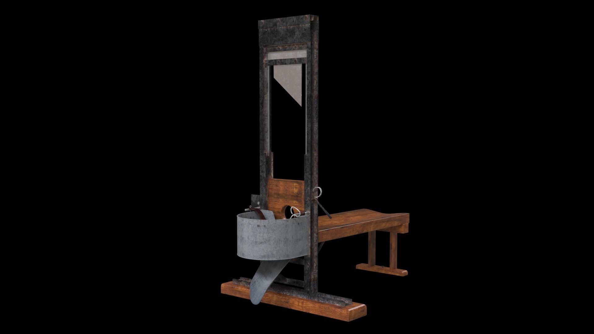 Pankrac nacist guillotine 3D model | CGTrader