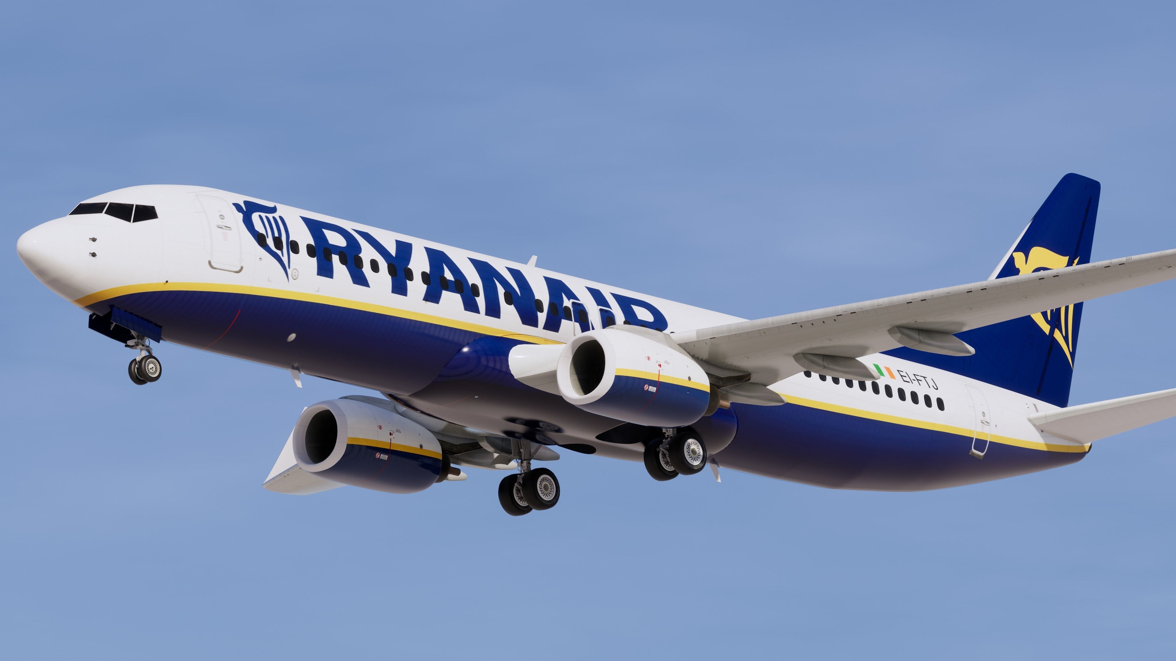 Ryanair Boeing 737-800 3D model | CGTrader
