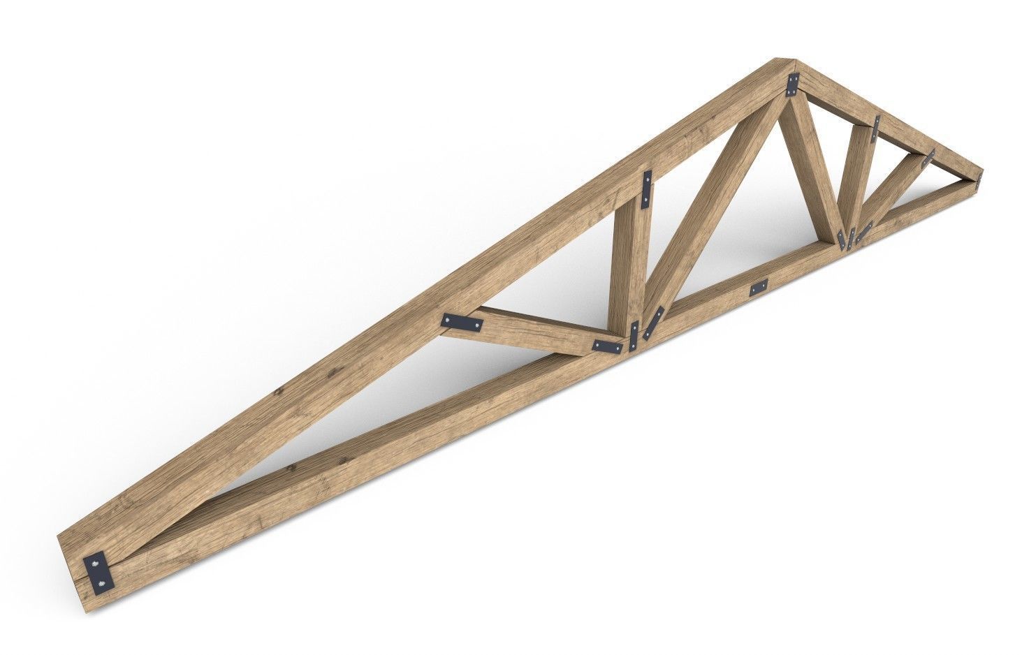 3D model Wooden Roof Truss 05 VR / AR / low-poly | CGTrader