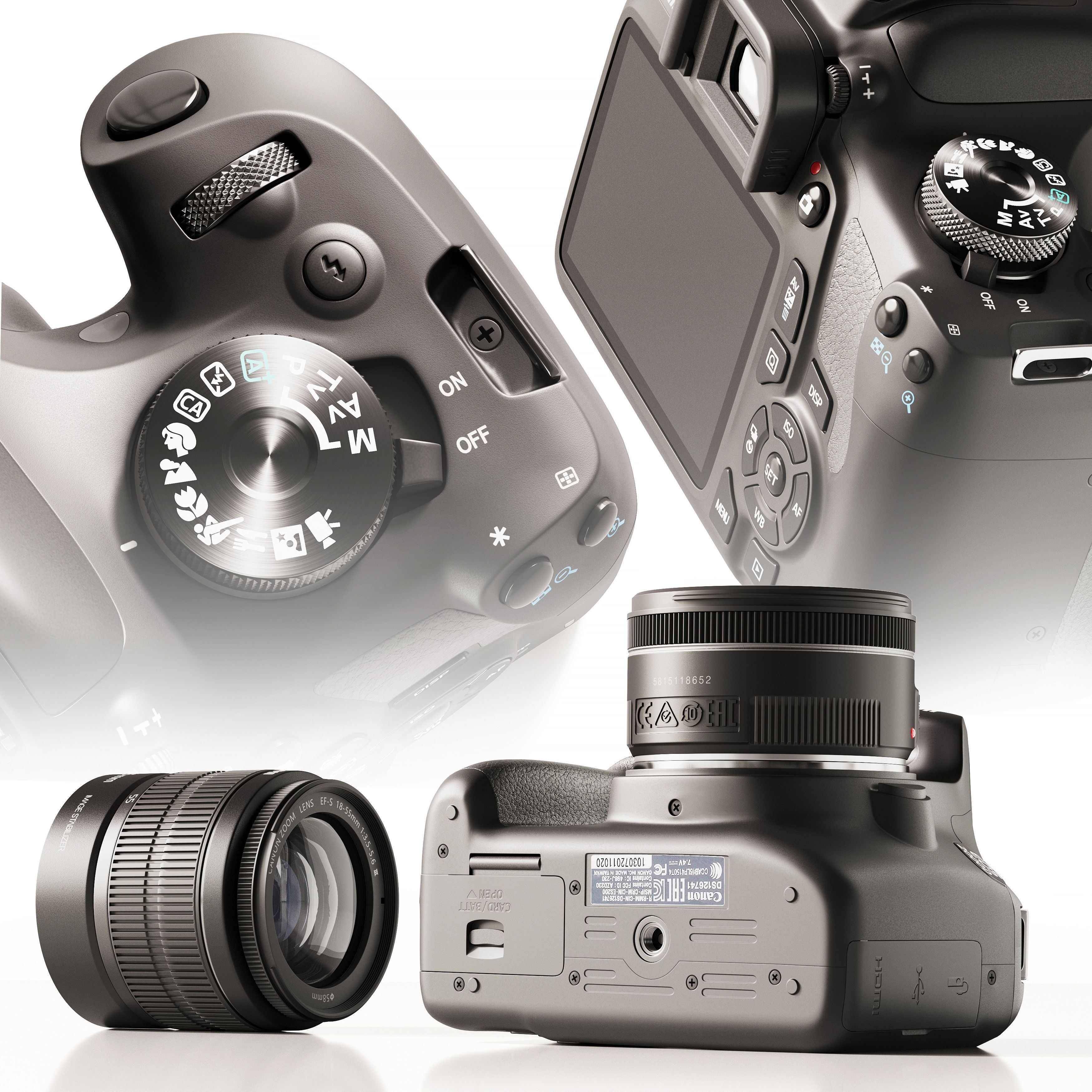 Desktop Composition 3D model | CGTrader